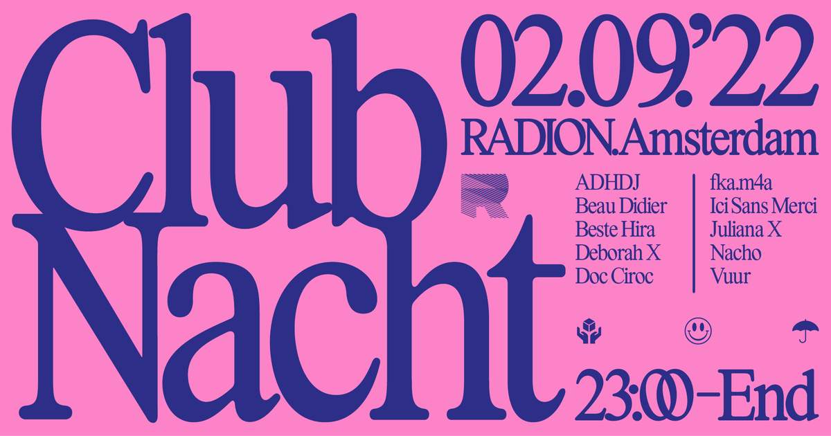 Club Nacht at RADION, Amsterdam