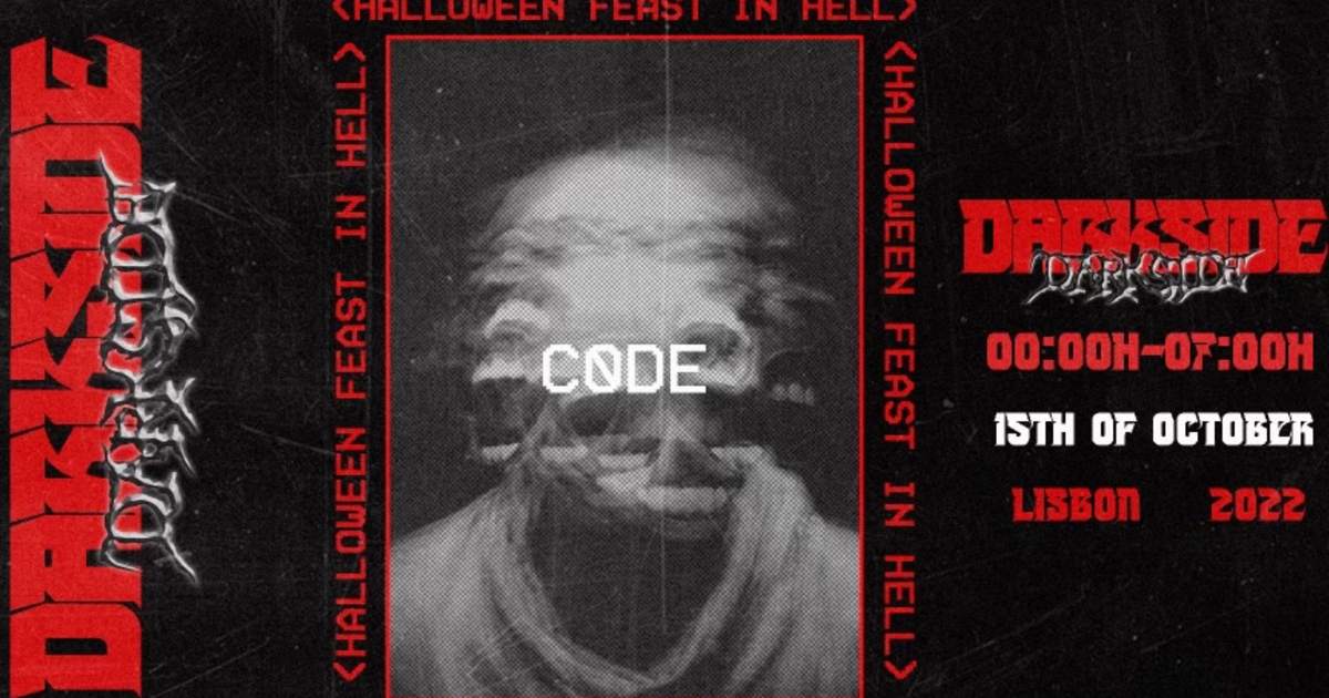 C0DE - HALLOWEEN FEAST IN HELL at Royal Club Odivelas, Lisbon