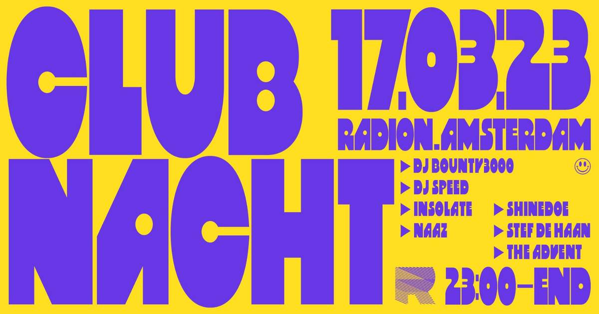 Club Nacht at RADION, Amsterdam