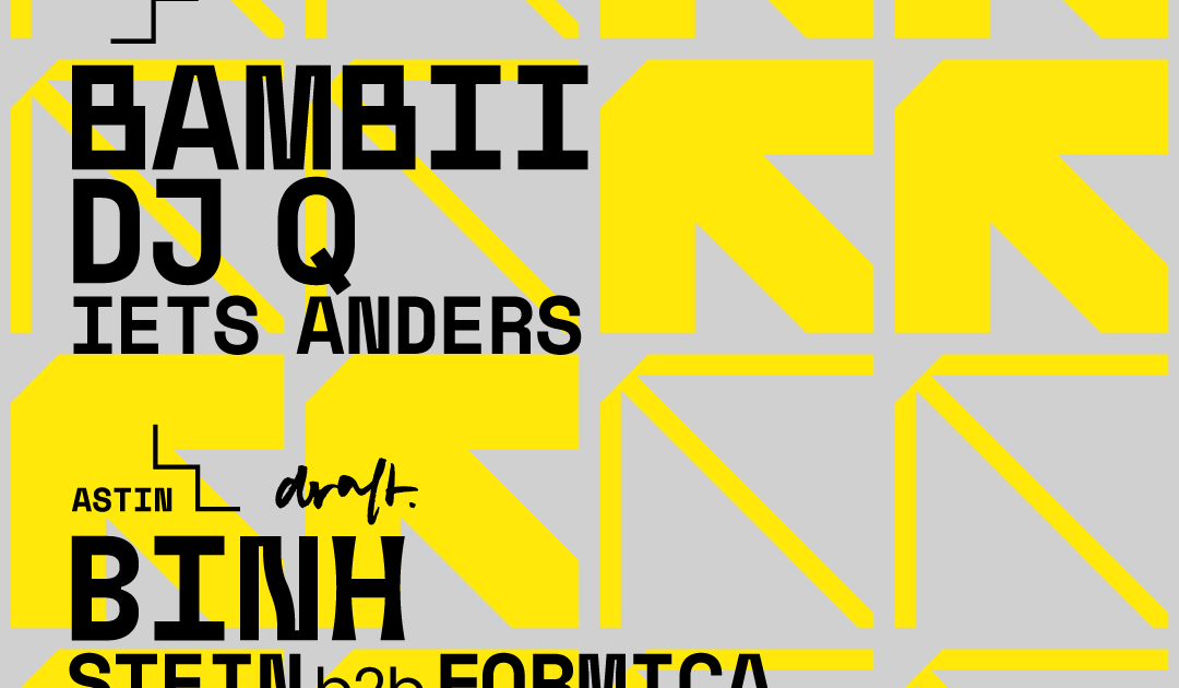 Bambii · DJ Q / Draft: Binh · Marie K at Nitsa, Barcelona