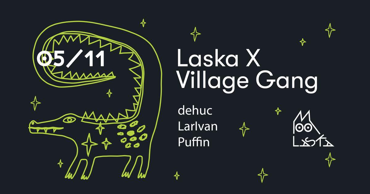 Laska X Village Gang at Laska Bar, Latvia