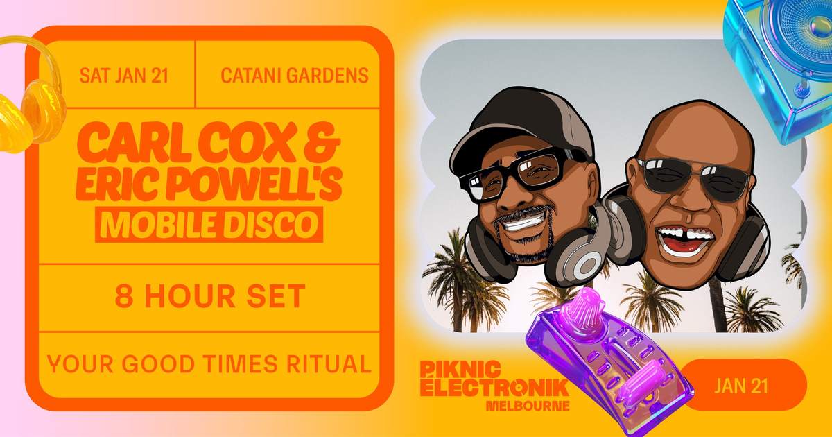 PIKNIC #6 - Carl Cox & Eric Powell's Mobile Disco at Catani Gardens ...