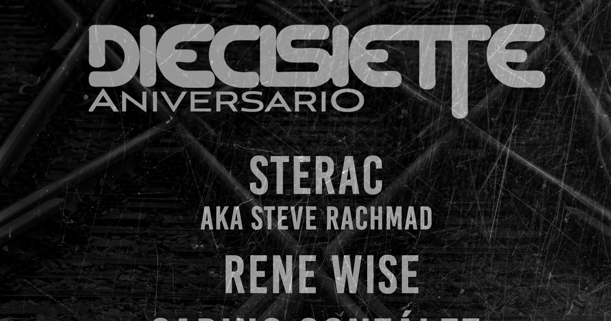 Cassette Club XVII Aniversario: STERAC + Rene Wise + Sabino González ...