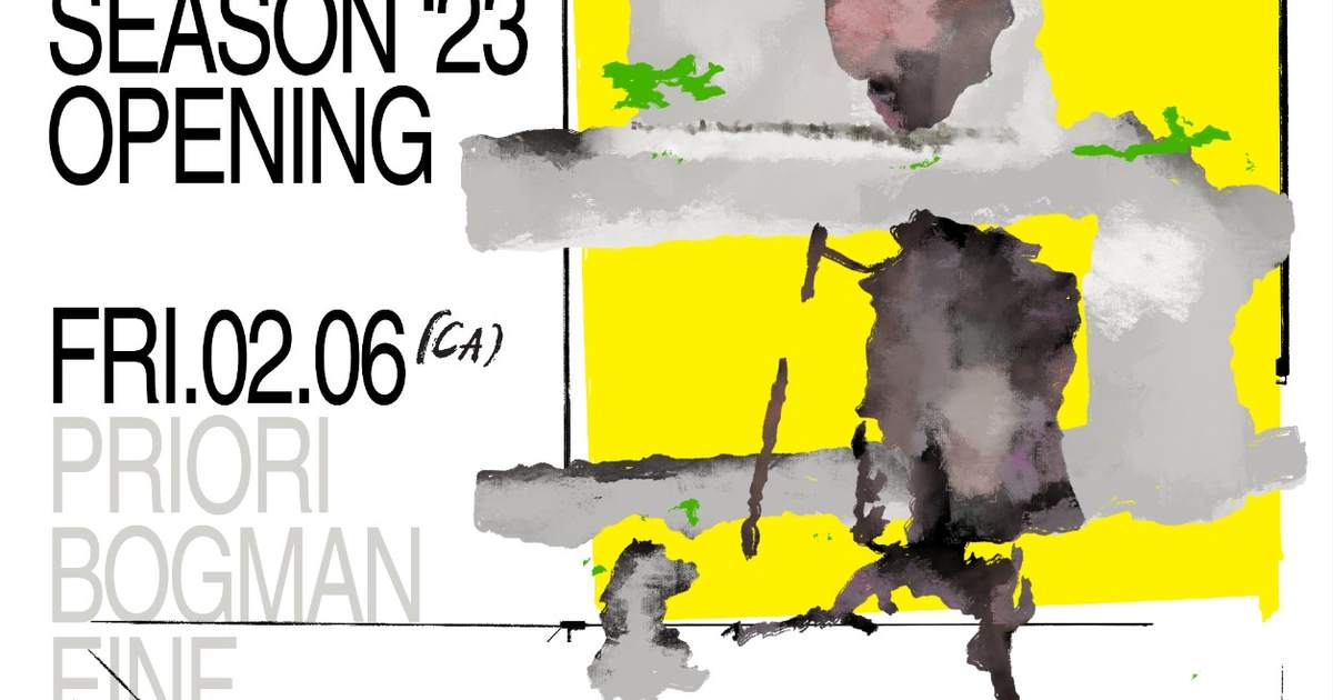 Summer '23 Season Opening • Priori, DJ Fett Burger, Telephones, Bogman ...