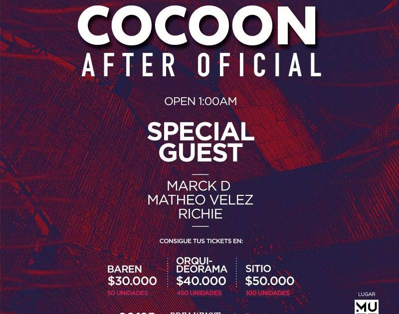After Cocoon at Mute Medellin, Medellin