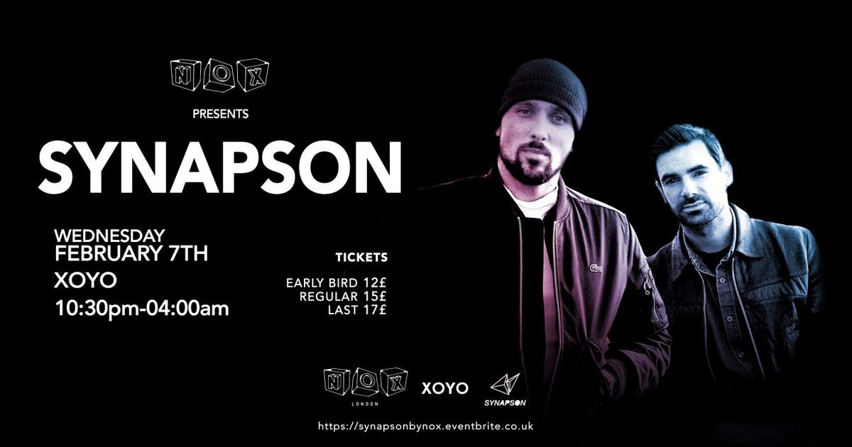 Synapson at XOYO, London