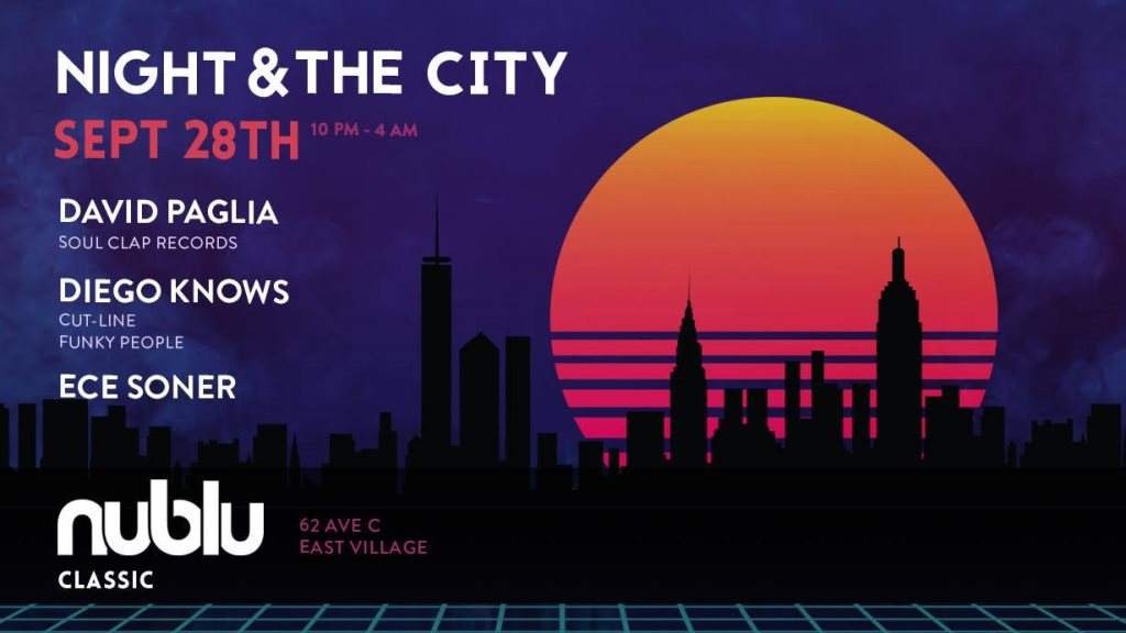 Night and the City - David Paglia at Nublu, New York