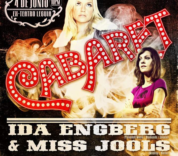 4beats Pres. 'Cabaret' with Ida Engberg & Miss Jools at Teatro Leguia, Peru