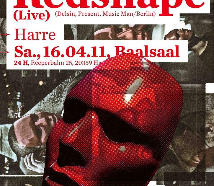 Sleepless! Live: Redshape Dj: Harre at Baalsaal, Hamburg