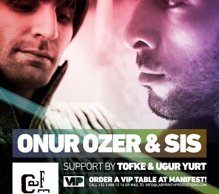 Manifest with Sis & Onur Ozer at Cafe d'Anvers, Antwerp