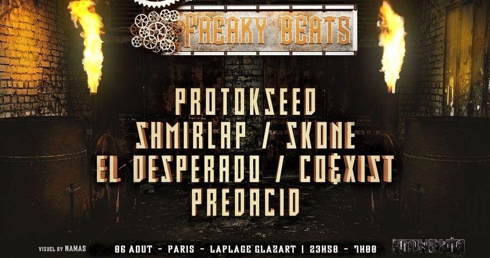 Freaky Beats Acid Party - Open Air at La Plage du Glazart, Paris