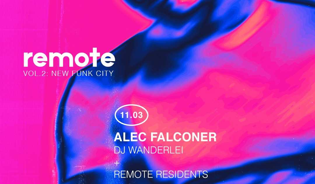 Remote - Vol.2: New Funk City • Alec Falconer en The Fez Club, Sheffield