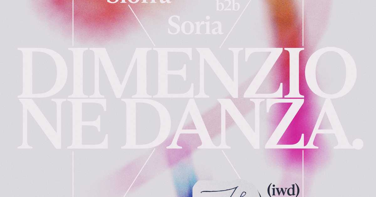 Dimenzione Danza: Audrey Danza, ferrari rot b2b evin, Soria b2b Síofra ...