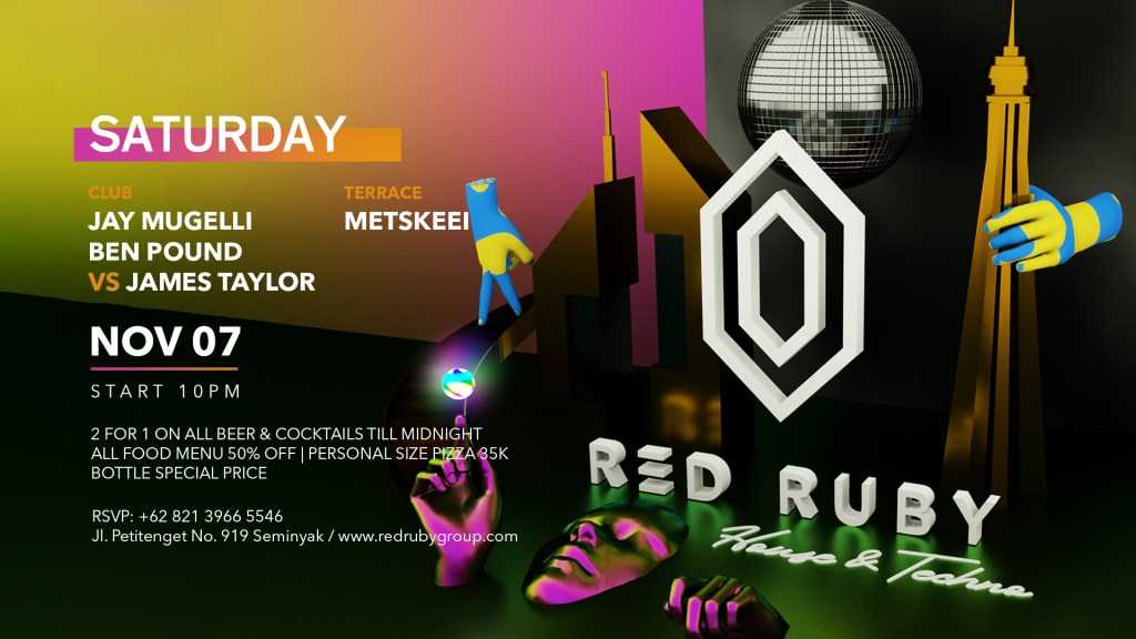 Red Ruby Saturday at Red Ruby, Bali