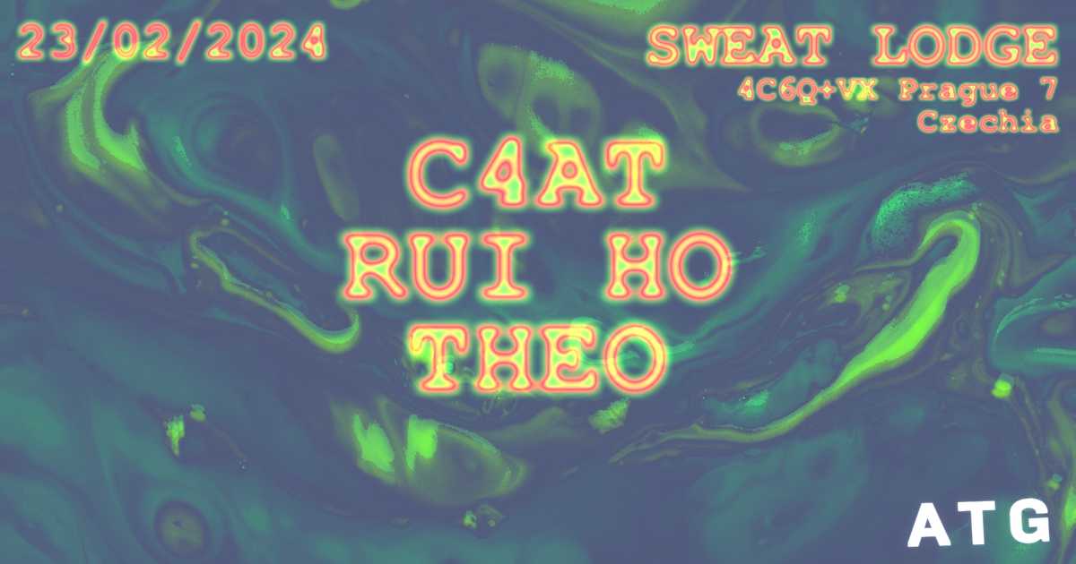 ATG Sweat Lodge with Rui Ho, C4AT & Theo at Altenburg 1964, Prague