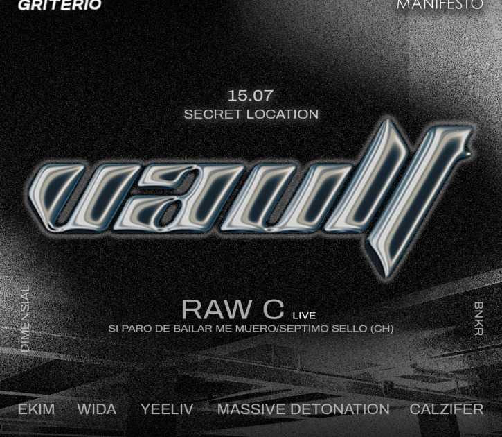 Manifesto & Griterío pres. VAULT w. RawC (Live) at TBA - Jiron ...