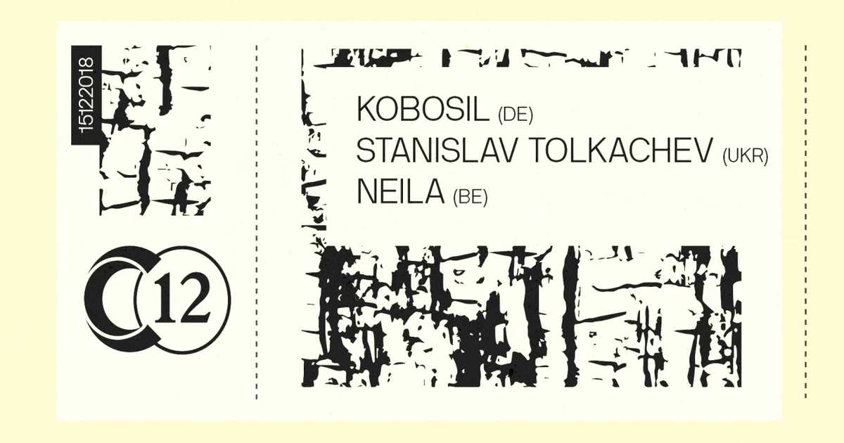 Kobosil, Stanislav Tolkachev at C12, Brussels