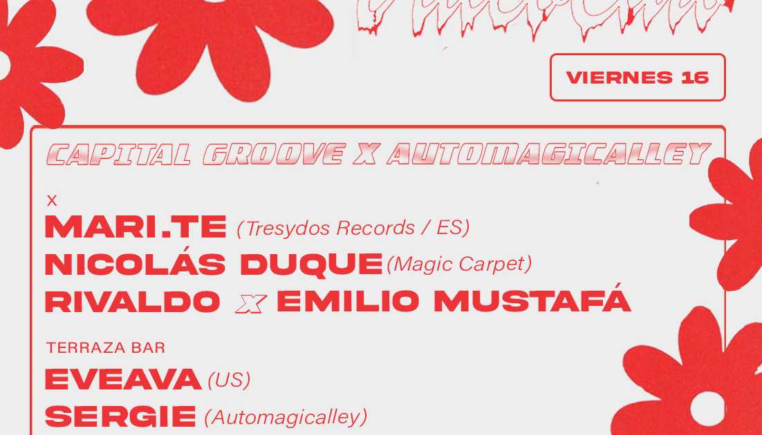 Capital Groove x Automagicalley: Mari.te (Tresydos Records / ES) at ...