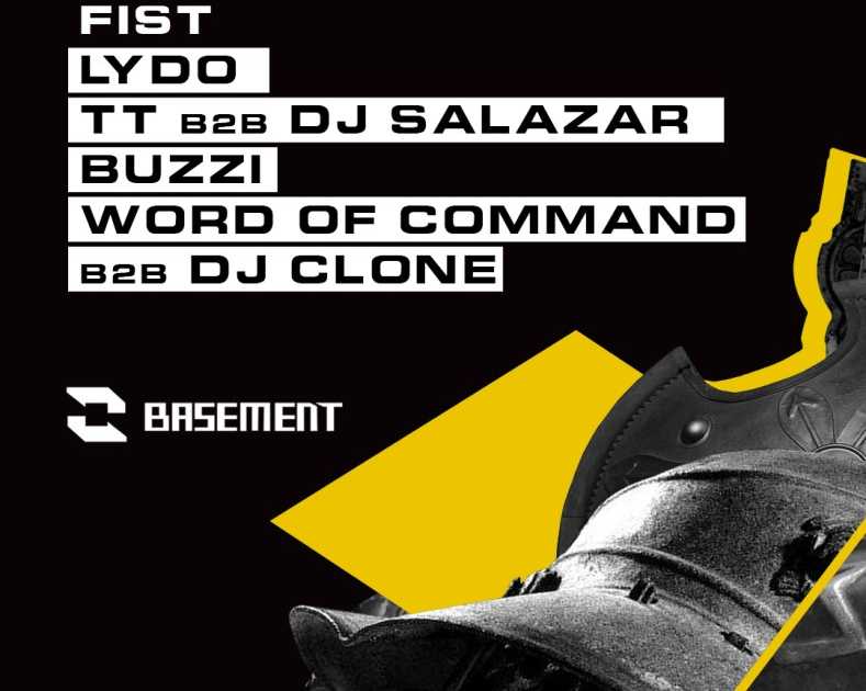 Fist: Lydo / TT b2b DJ Salazar / Buzzi / Word of Command b2b DJ Clone a ...