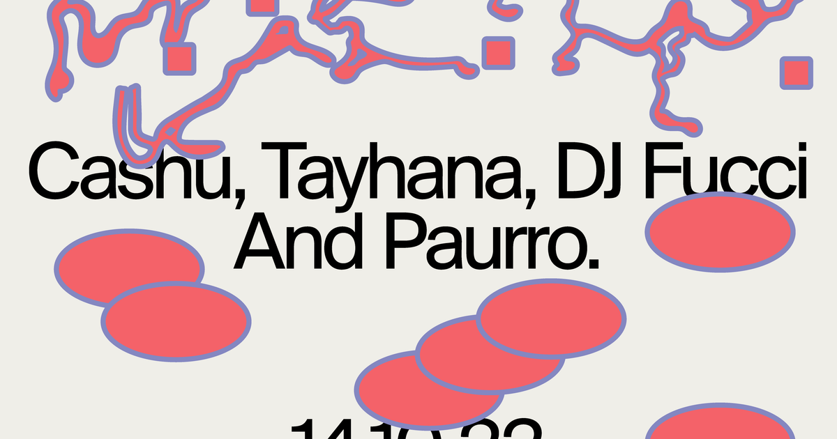 Mamba Negra Showcase con Cashu & Tayhana + Dj Fucci + Paurro en CDMX at ...