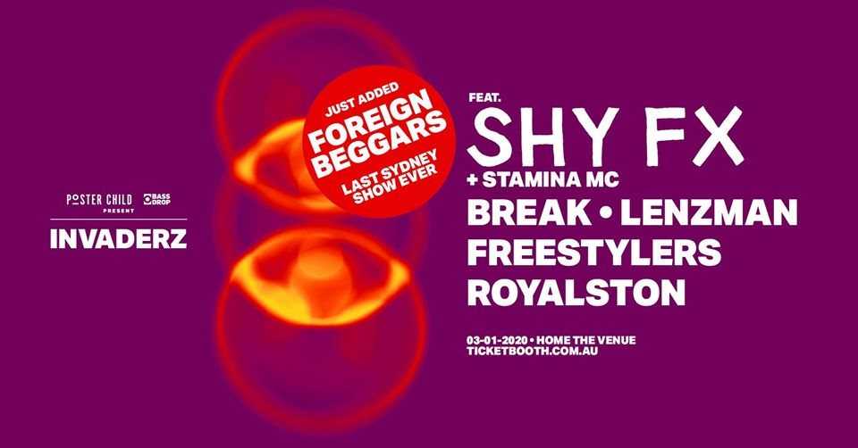 Invaderz Pres. Shy FX & Stamina MC, Lenzman, Break more! at Home The ...