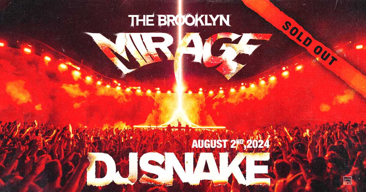 DJ SNAKE at Brooklyn Mirage, New York City