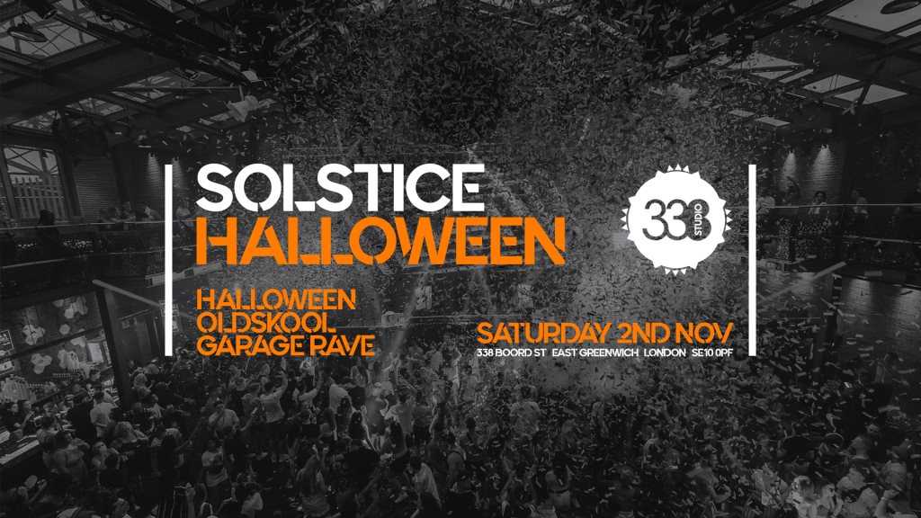 Halloween Oldskool Garage Rave at Studio 338, London
