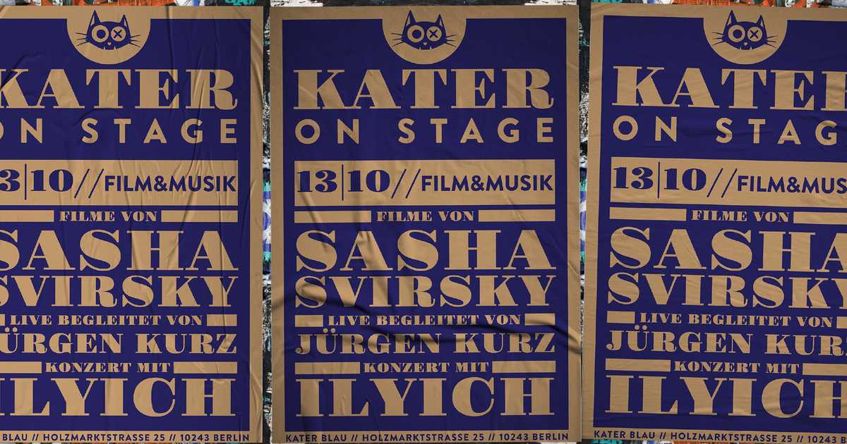 KATER ON STAGE at Kater Blau, Berlin