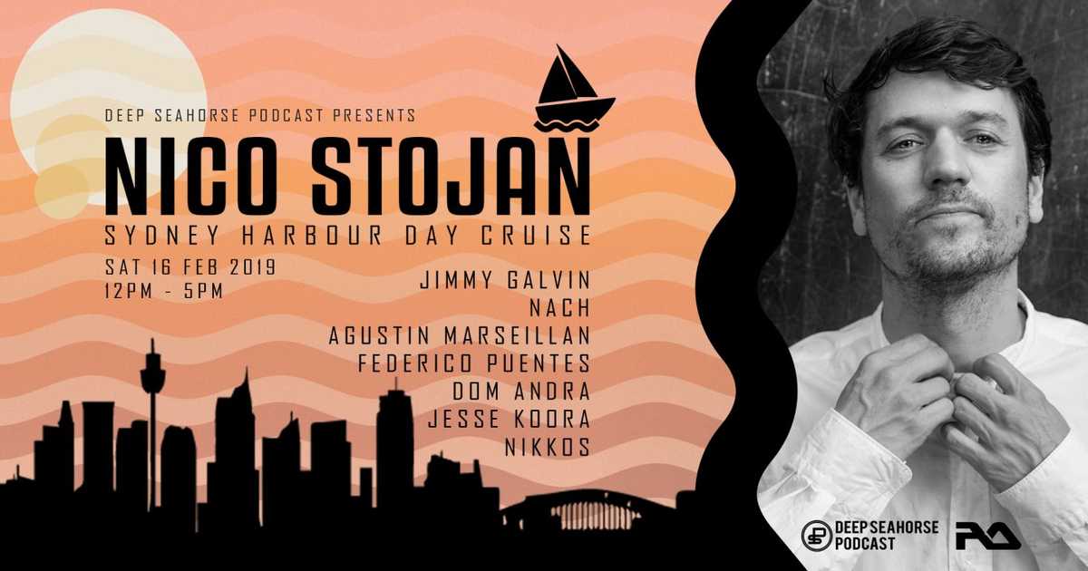 Nico Stojan / Sydney Harbour Day Cruise em Boat Party - TBA, Sydney