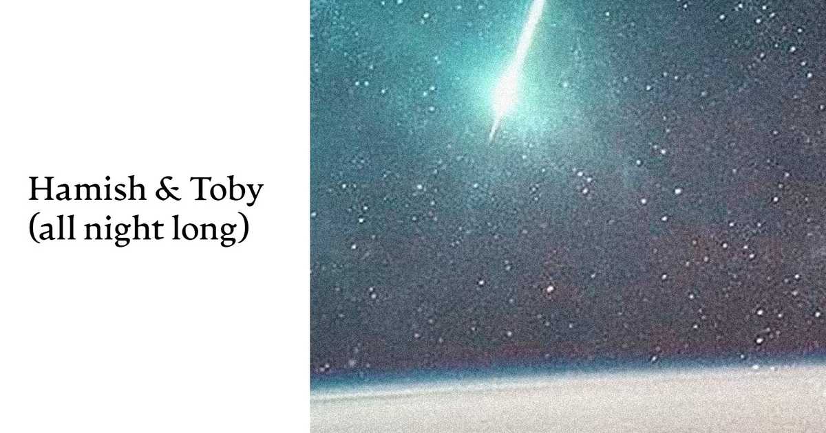 Lion & Lamb with Hamish & Toby (All Night Long) at The Lion and Lamb ...