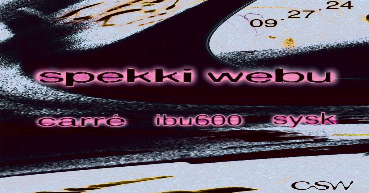 Spekki Webu, ibu600, Carré, sysk at TBA, Los Angeles