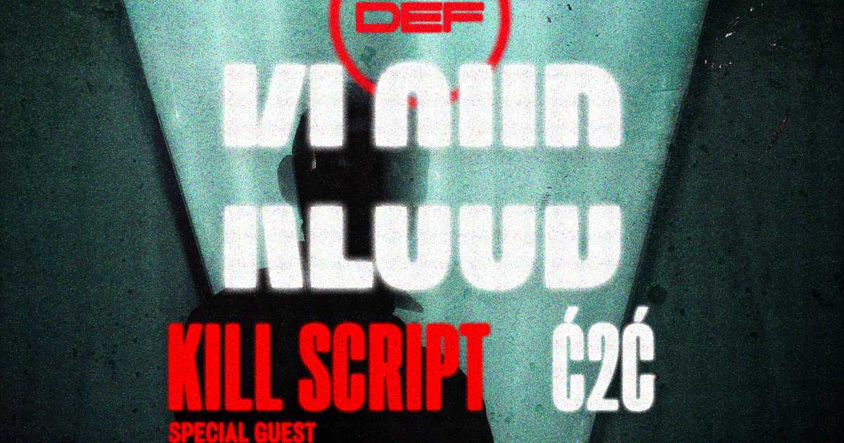 DEF: Brooklyn with KLOUD, Kill Script, Ć2Ć en The Brooklyn Monarch, New York City
