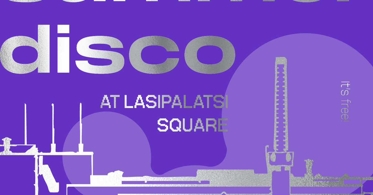 Mid Summer Disco at Lasipalatsi Square, Helsinki