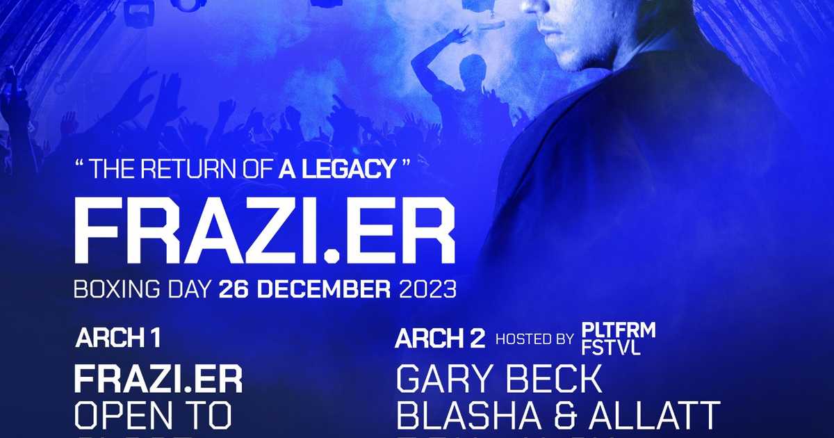 The Return Of A Legacy - Frazi.er (6hr set), Gary Beck, Blasha & Allatt ...
