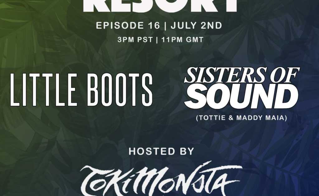 The Lost Resort Episode 16: Little Boots + Sisters of Sound bei Livestream, Streamland