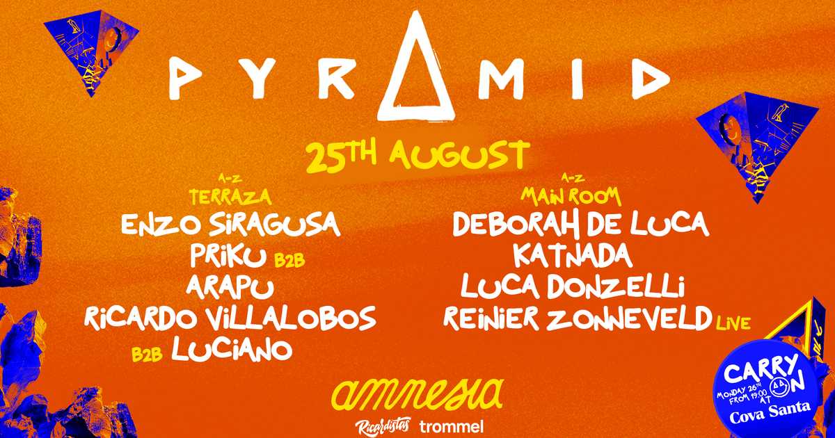 Pyramid at Amnesia Ibiza, Ibiza