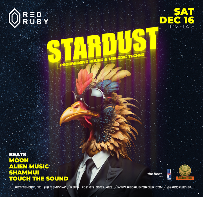 STARDUST en Red Ruby, Bali