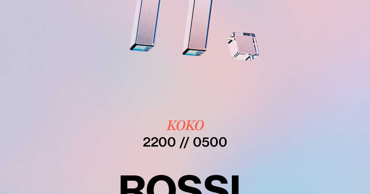 KOKO Electronic: Rossi.HOME//GRXWN at KOKO, London