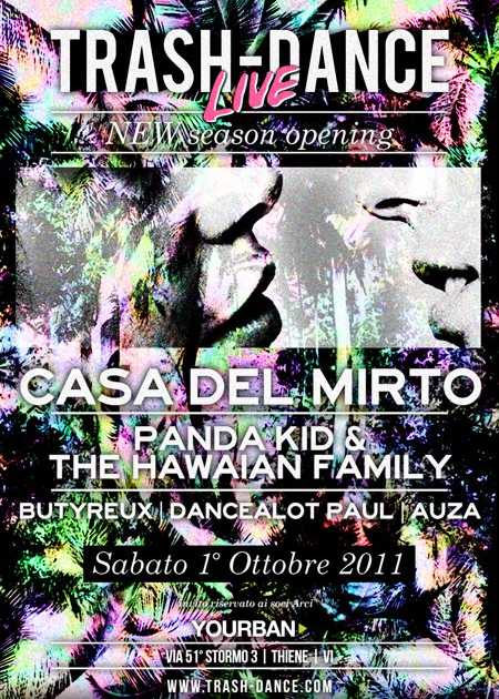 Trash-Dance Live with Casa Del Mirto at Yourban Musical Lab, Nord