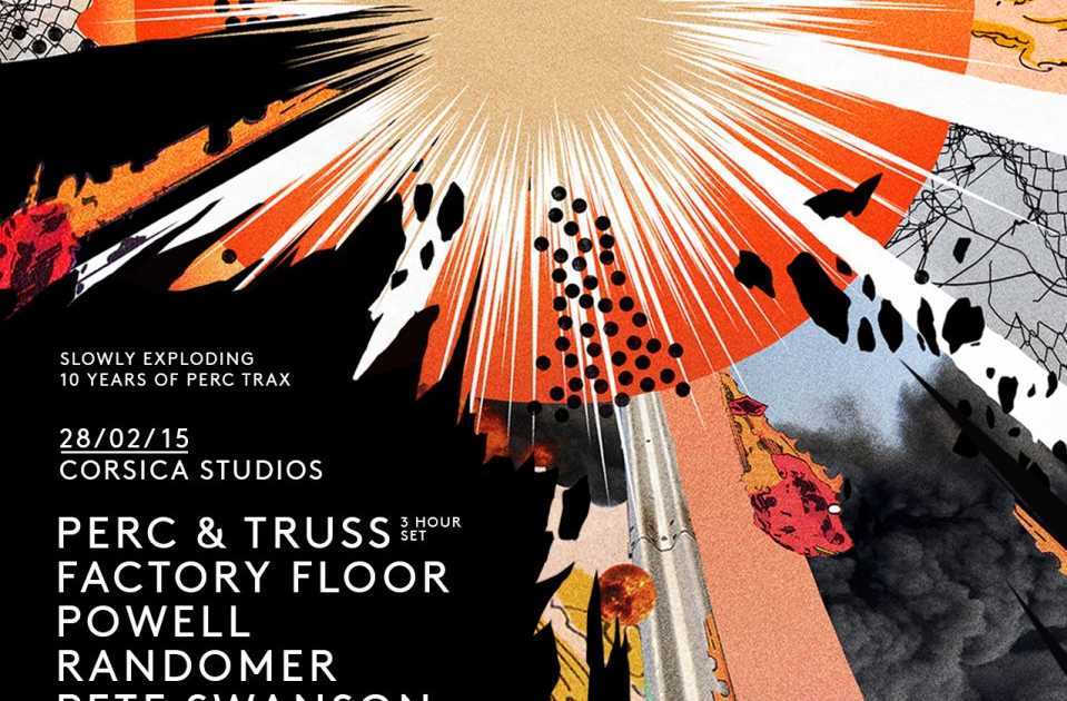 Slowly Exploding: 10 Years of Perc Trax at Corsica Studios, London