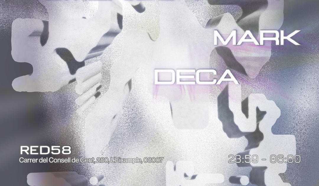 SENSES presents Domenico Rosa, Mark & Deca at RED58, Barcelona
