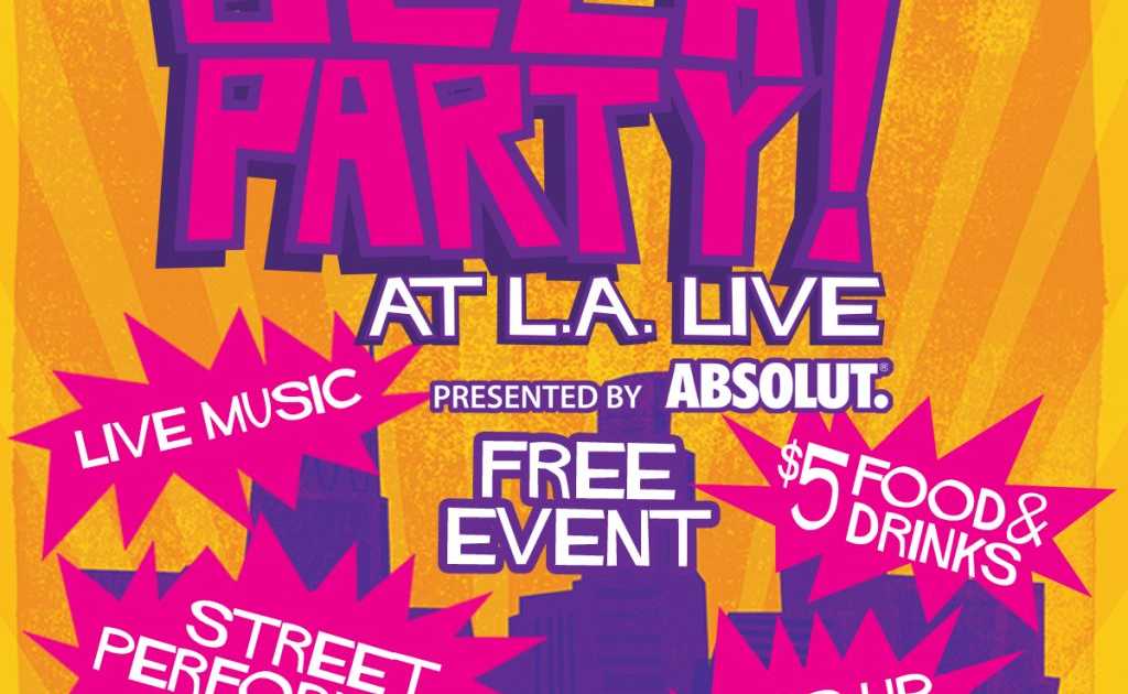Friday Night Block Party presented by Absolut a L.A. Live, Los Angeles