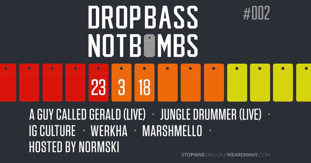 Drop Bass Not Bombs #002 - A Guy Called Gerald + IG Culture at Total ...