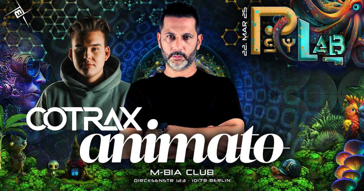 PsyLab with Animato, Cotrax at M-BIA, Berlin