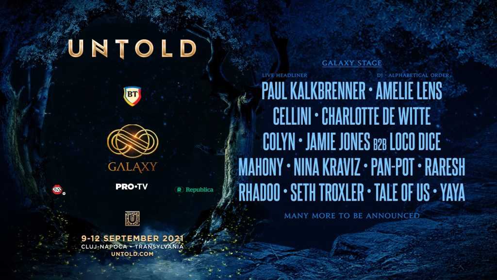 Galaxy Stage at Untold Festival, Cluj-Napoca
