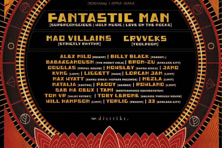 Limit: Free Day & Night Terrace Party with Fantastic Man bij Distrikt ...