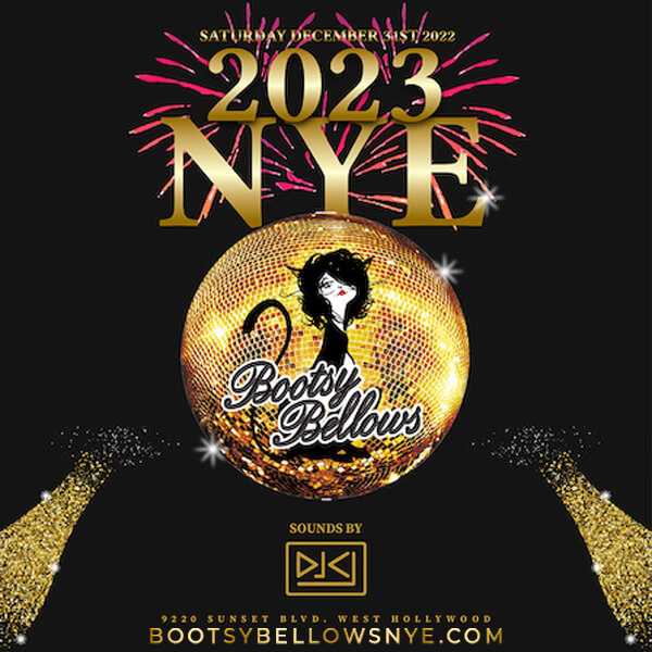 2023 Bootsy NYE at Bootsy Bellows, Los Angeles