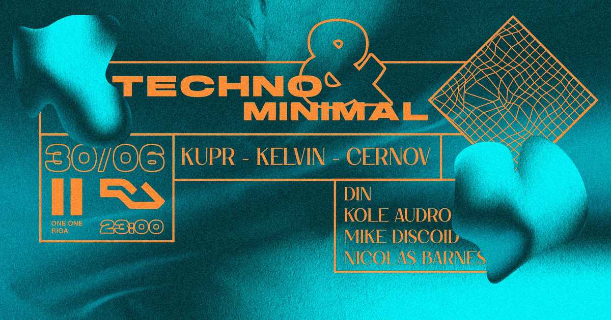 Let's Do Techno & Minimal at One One Riga, Riga