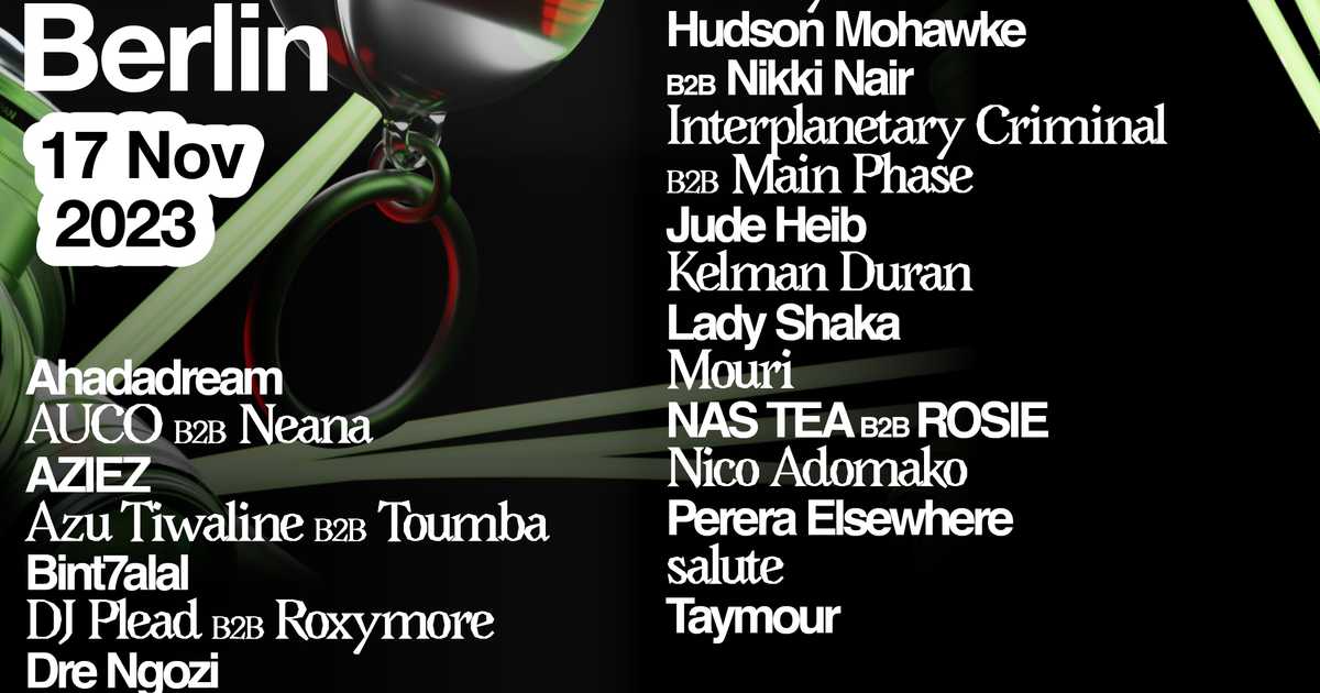 Boiler Room Festival Berlin - Friday at TBA, Berlin