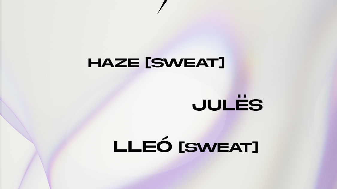 STUDIO WHITE w/ Haze, Julës, Lleó & Yannick Laurent at Flashbox, Munich